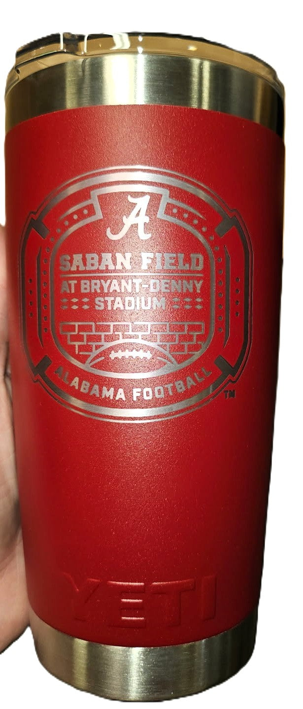 YETI CRIMSON SABAN FIELD 20 OZ TUMBLER - ALMOST SOLD OUT! – Bama ...